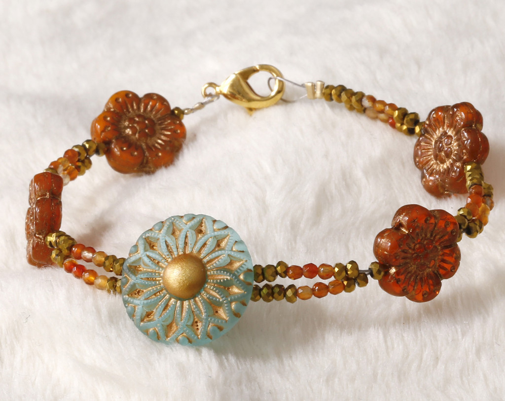 Czech Glass Clasps - Lima Beads