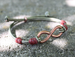 Simple Infinity Bracelets (Customer Design) - Lima Beads