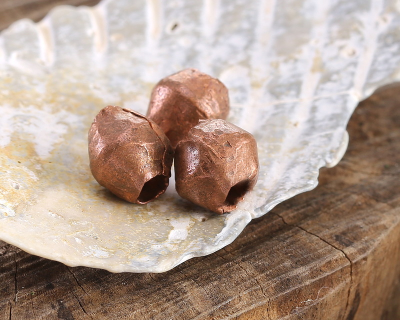 African Copper Bicone 7-8mm