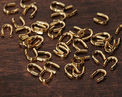 Gold (plated) Wire Protector 3mm