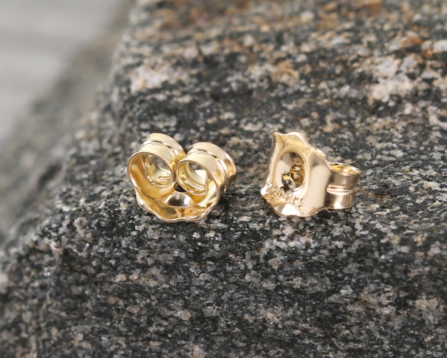 14K 1/20 Gold Filled Earring Clutch Back 4.3x5.1mm