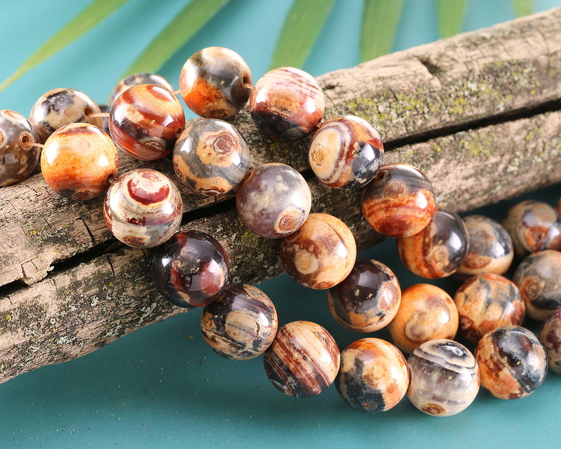 Space Agate Round 14mm