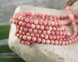 Rhodonite Round 3mm
