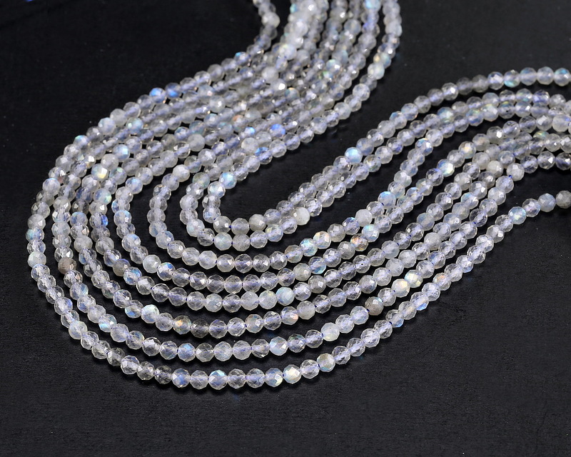 Labradorite (A) Faceted Round 3.5mm