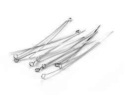 Stainless Steel Eye Pin 2", 24 gauge