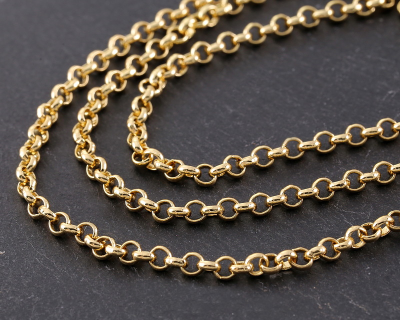 Gold (plated) Rollo Chain