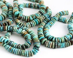 Hubei Turquoise Graduated Discs 10-14mm