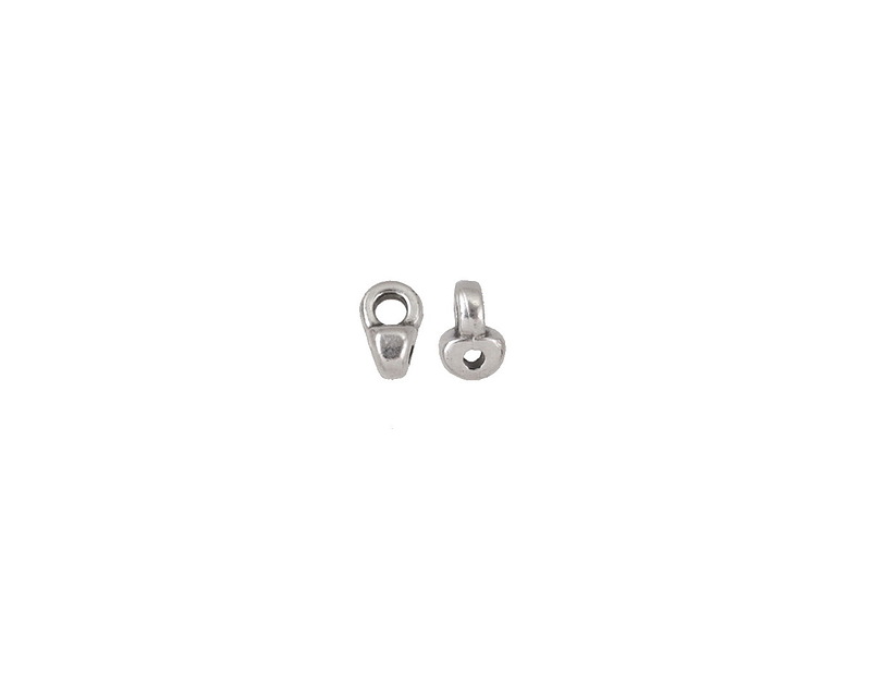 Cymbal Remata Antique Silver (plated) Ending for SuperDuo 5x3mm