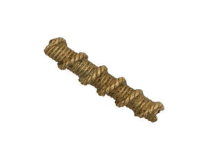 African Brass Roped Tube 32-34x7mm