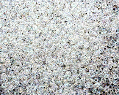 TOHO Transparent Rainbow Crystal Round 11/0 Seed Bead