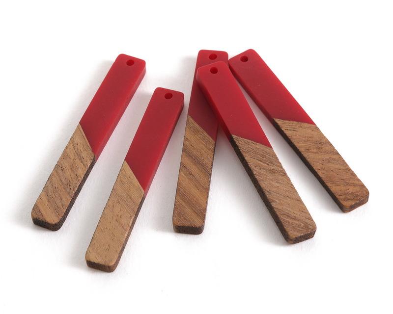 Walnut Wood & Cherry Resin Stick Focal 8x52mm