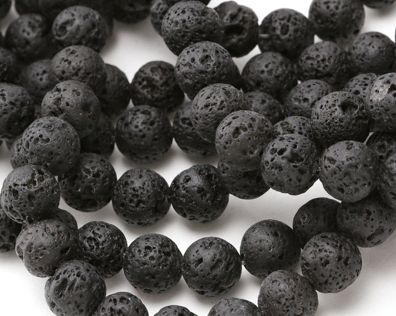 Lava Rock Round 10mm