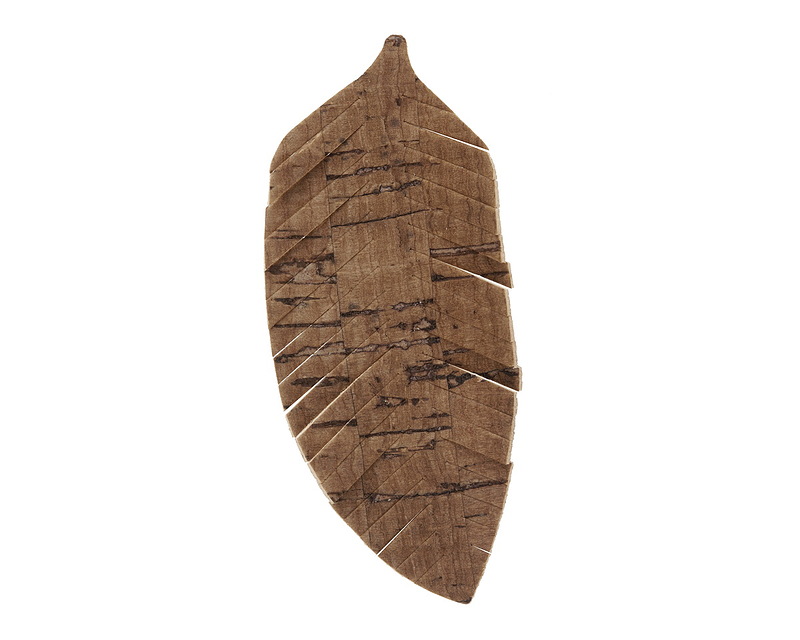 Dark Brown Cork Feather Focal 32x75mm