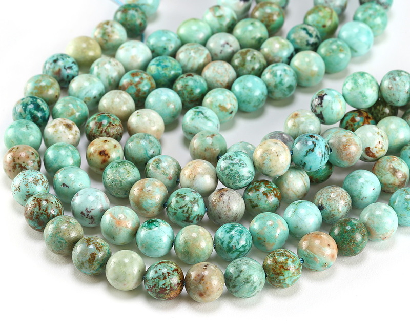 Peruvian Turquoise Round 10mm