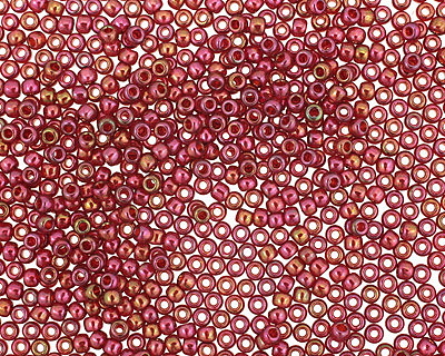 TOHO Gold Lustered Wild Berry Round 11/0 Seed Bead